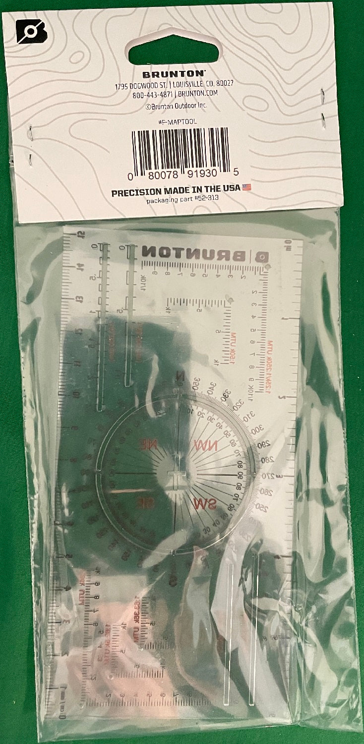 Brunton Map Multi-Tool Card F-MAPTOOL – Moose Rivers Outdoor Products